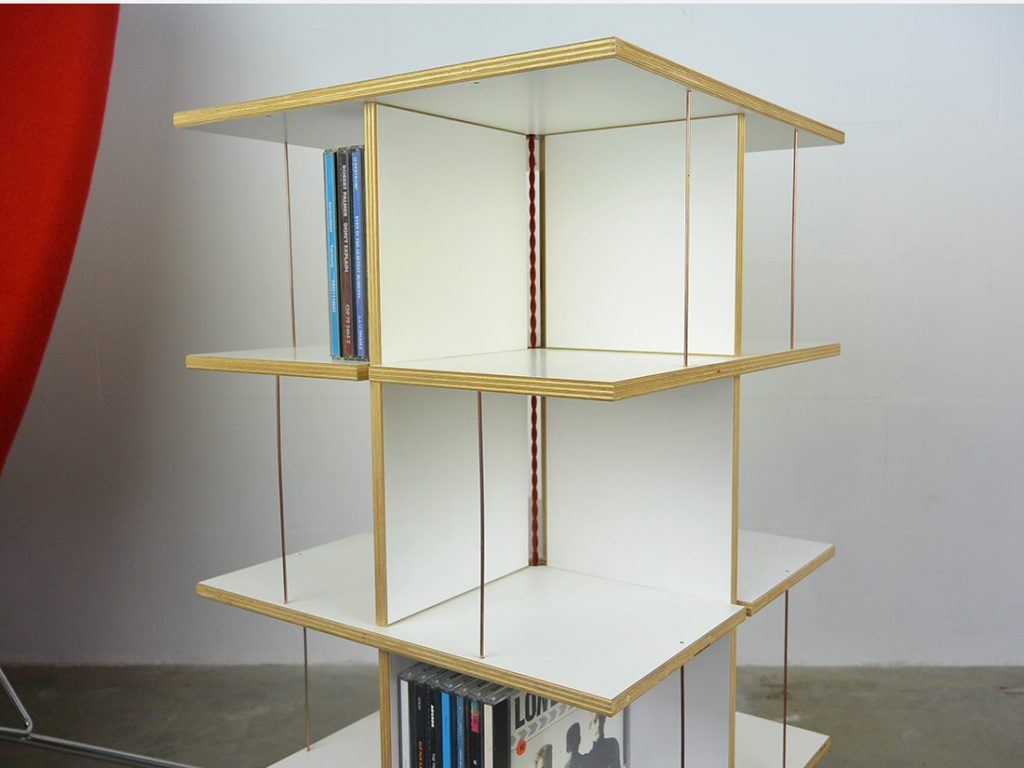 Musikstapler | Nils Holger Moormann | Cd rek - IDEO Design